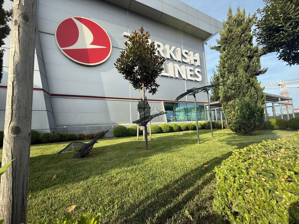 Havacılık şirketleri Thy Ekip Terminali Giriş, Arnavutköy, foto