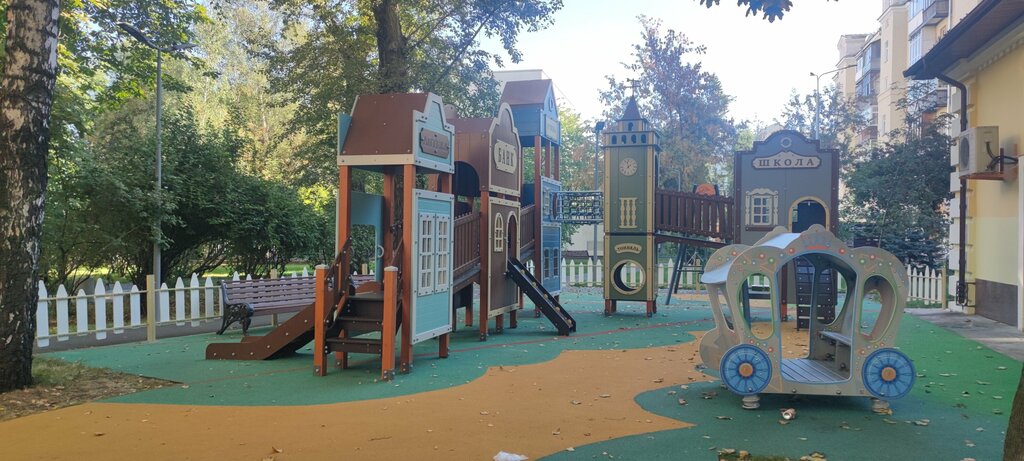 Oyun alanı Playground, Moskova, foto