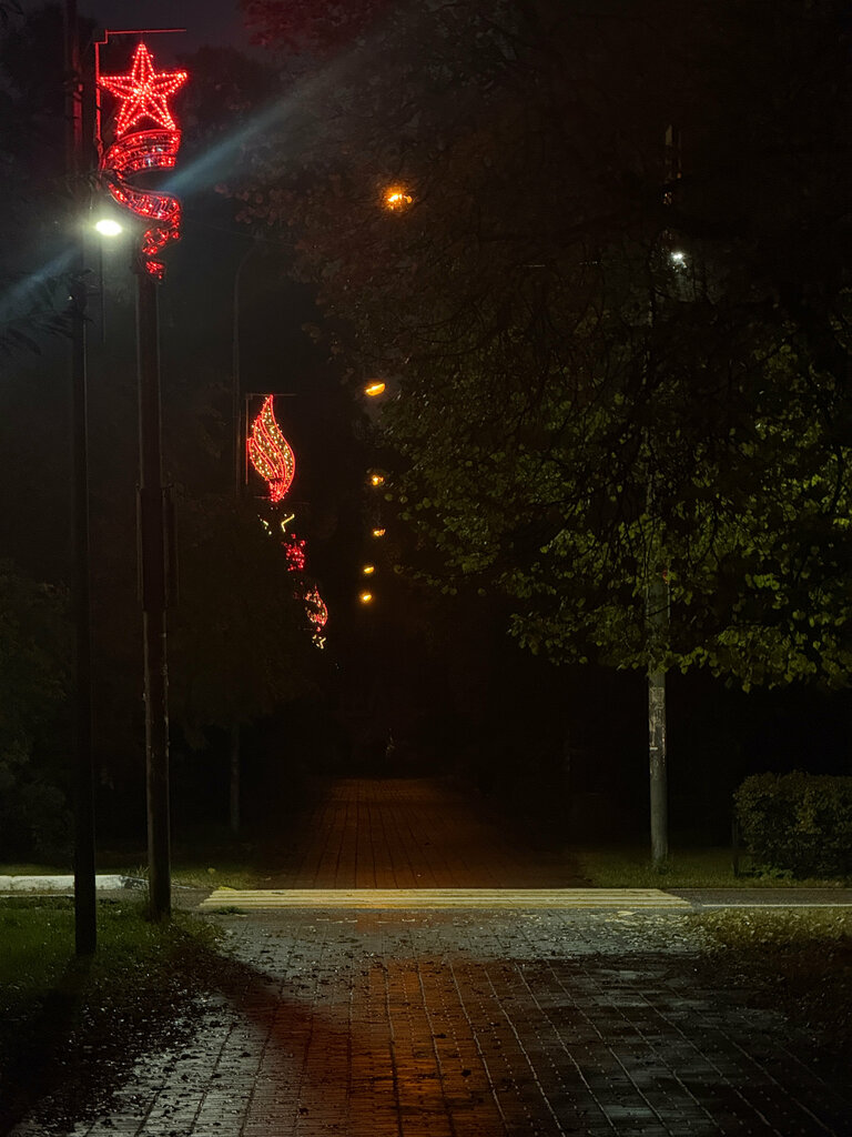 Meydan Of the 60th anniversary of Victory Alley, Domodedovo, foto