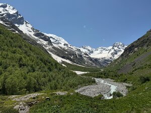 Ледник Танацетe (Republic of Severnaya Ossetia-Alania, Irafsky District, lednik Tanantsete), doğa  Kuzey Osetya‑Alanya'dan