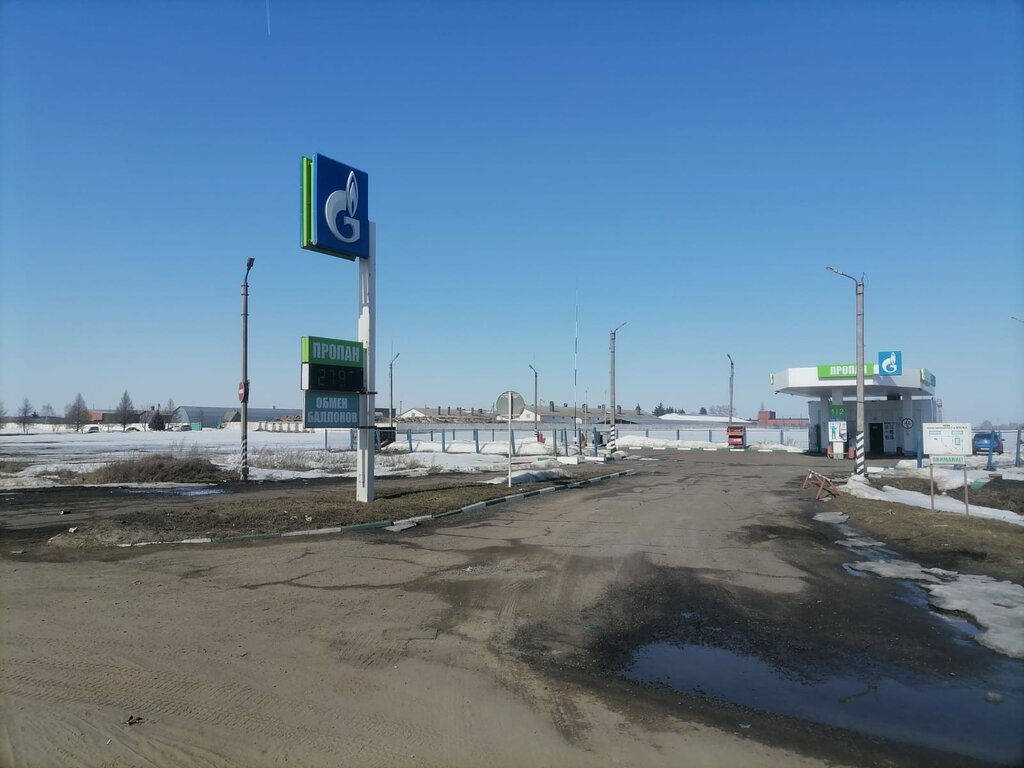 Otogaz dolum istasyonu Газпром, Tambovskaya oblastı, foto