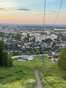 Смотровая площадка (Saratov, podyomnik Vishnyovaya gora), seyir terası  Saratov'dan
