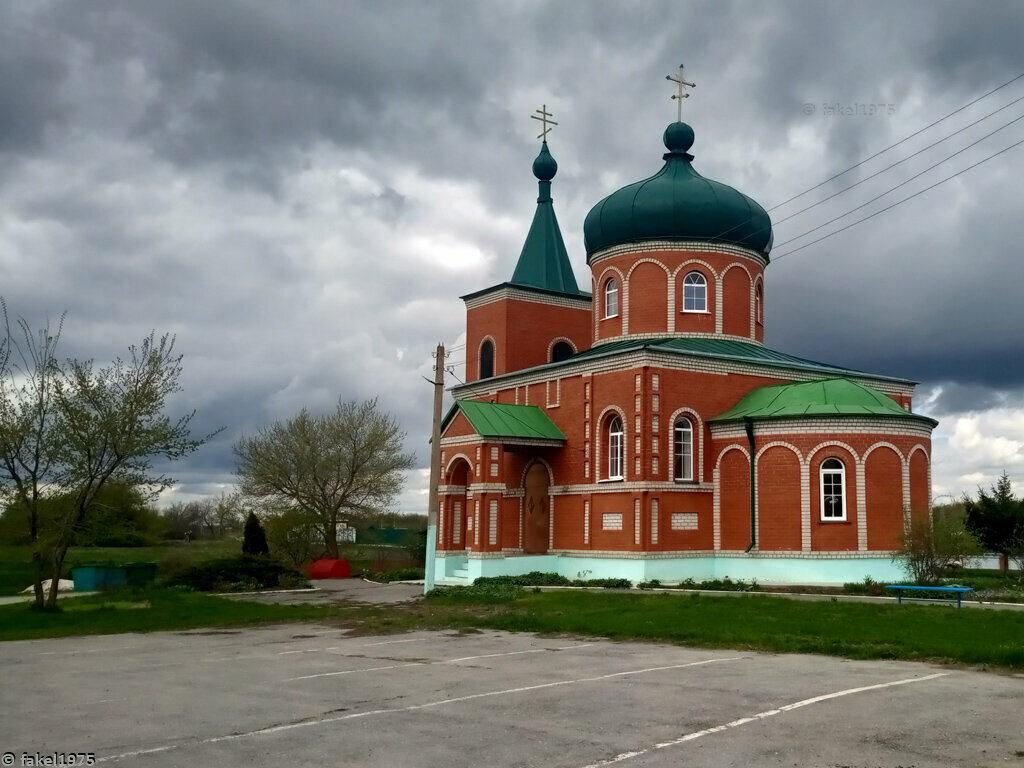 Ortodoks kiliseleri Церковь Николая Чудотворца, Lipetskaya oblastı, foto