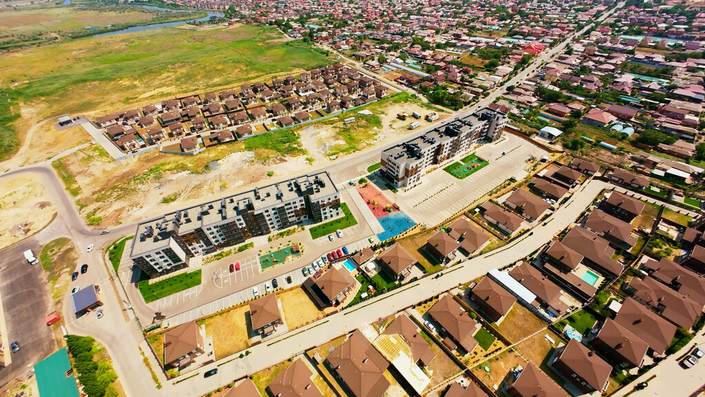 Konut blokları Донской, Rostovskaya oblastı, foto