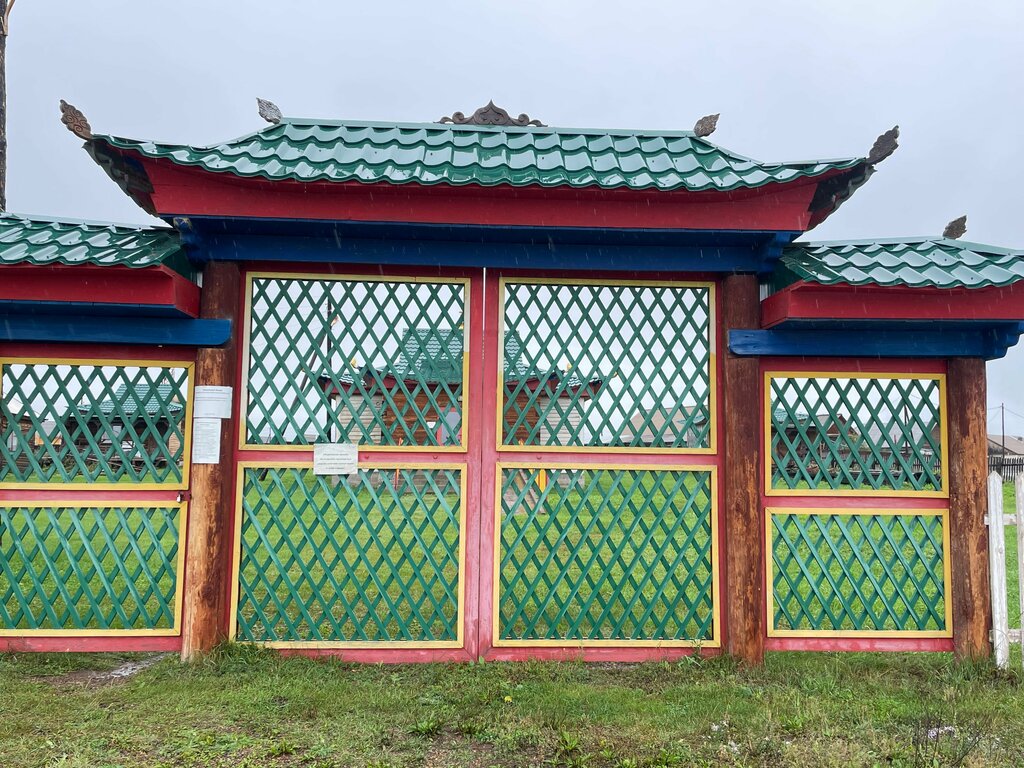 Pagoda Унгинский дацан, İrkutskaya oblastı, foto