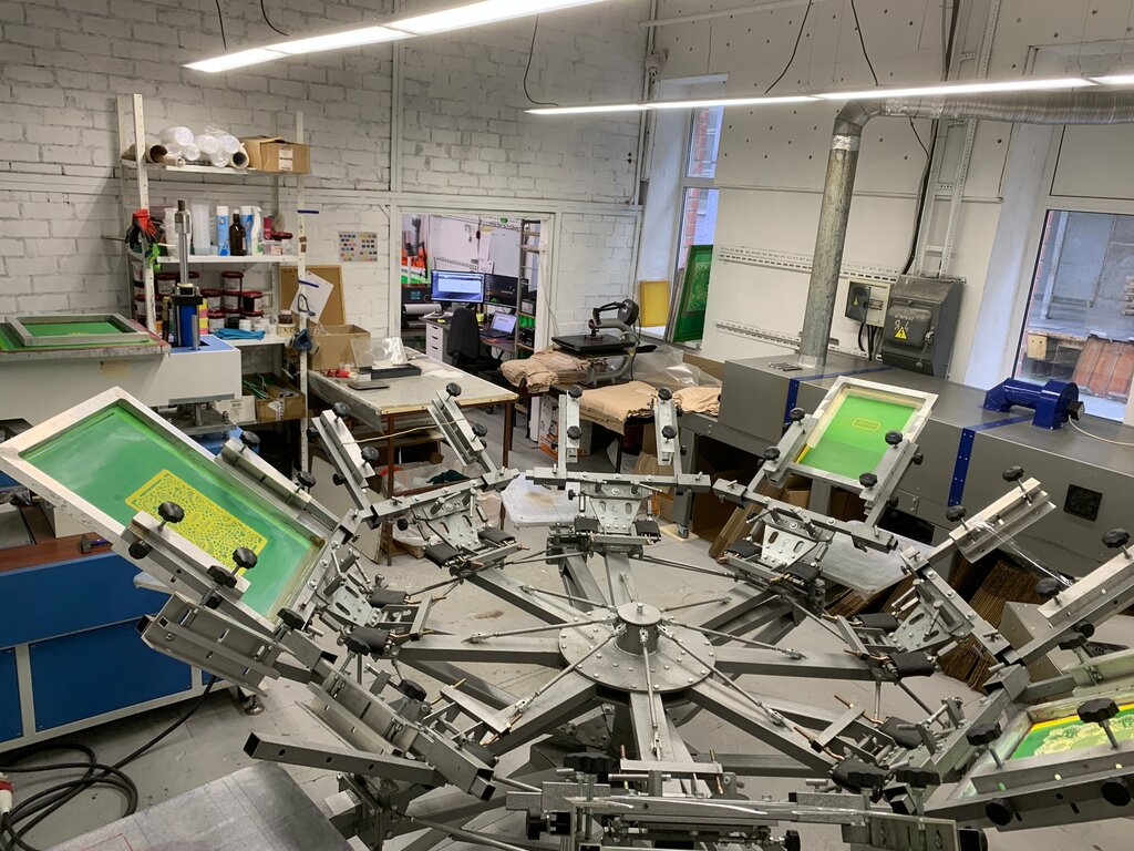 T-shirt baskı Qprint Studio, Yekaterinburg, foto