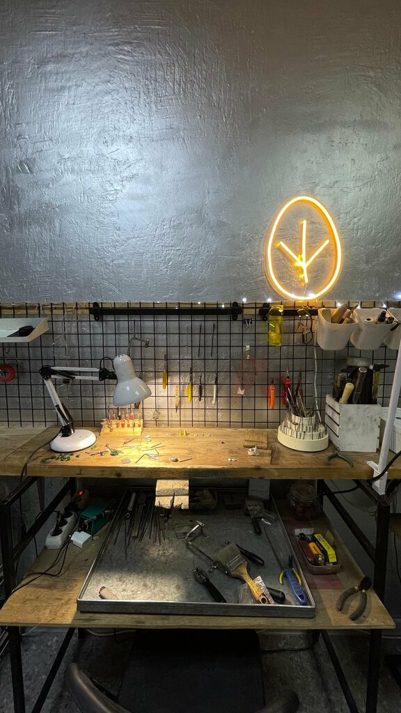 Kuyumcu atölyeleri Chkn! studio, Yekaterinburg, foto
