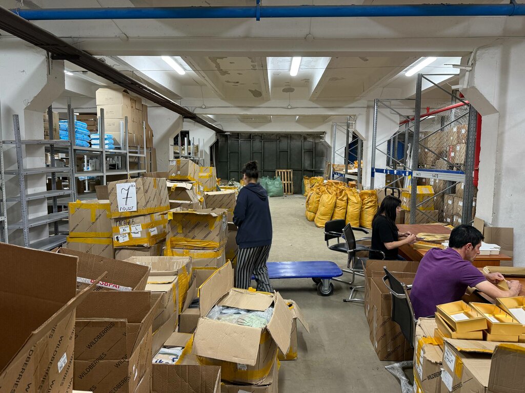 Müşteri memnuniyeti Fulfilment-hub, Moskova, foto