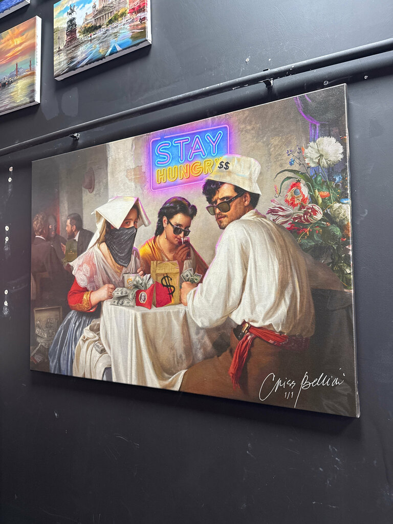 Fotokopi dükkanları На холсте, Saint‑Petersburg, foto