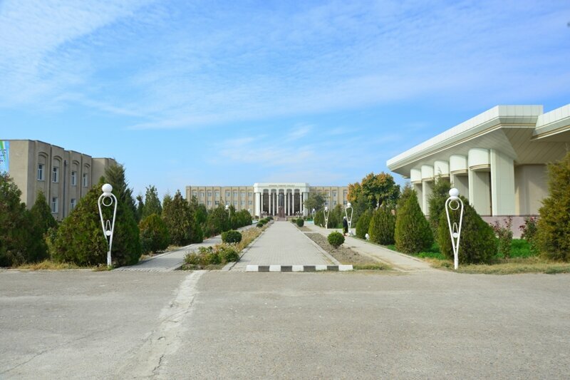 Anıt, heykel Ibn Sina, Buhara eyaleti, foto