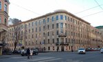 В этом доме в 1905-1906 годах проходили заседания центрального и петербургского комитета РСДРП, а также различные партийные совещания и конференции под руководством В.И. Ленина (Angliyskiy Avenue No:27), anıt levhası, anıt taş  Saint‑Petersburg'dan