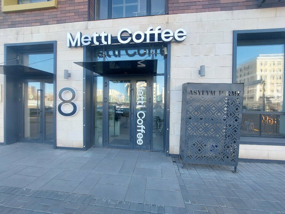 Kahve dükkanları Metti coffee, Astana, foto