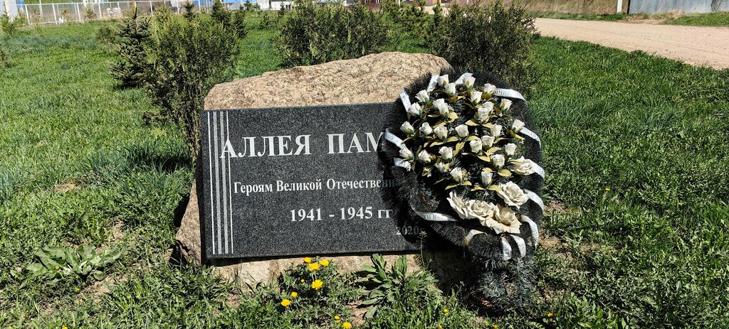 Doğa Аллея памяти героям Великой Отечественной войны 1941 - 1945 гг., Smolenskaya oblastı, foto