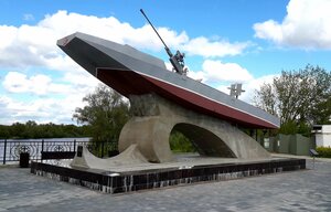 сквер Воинской славы гороховецких судостроителей (Vladimir Region, Gorokhovets, Naberezhnaya ulitsa), kültür ve eğlence parkları  Gorohovets'den
