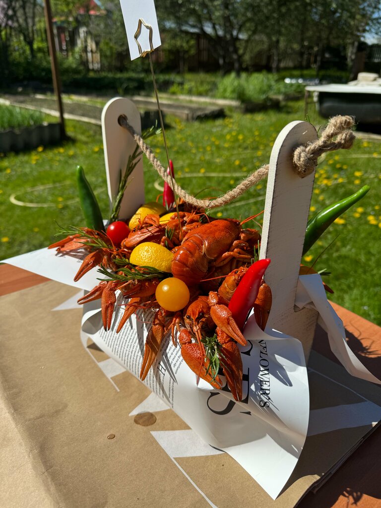 Balık ve deniz ürünleri Раки, Nijegorodskaya oblastı, foto