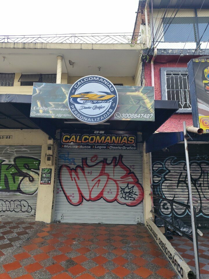 Tasarım stüdyoları Calcomanias AG graphix, Medellin, foto