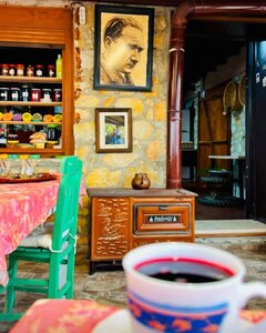 Dilek Ağaci Cafe (Balıkesir, Edremit, Güre Mah.), kafe  Edremit'ten
