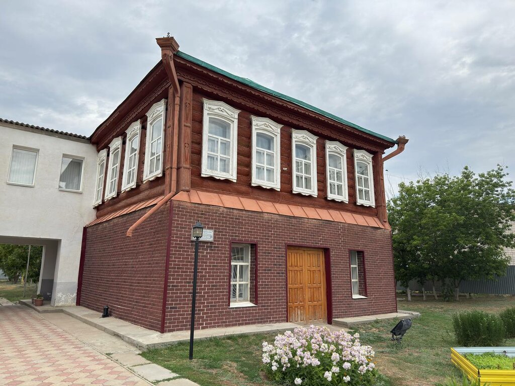 Turistik yerler V. I. Chapaev Headquarters, Batı Kazakistan eyaleti, foto