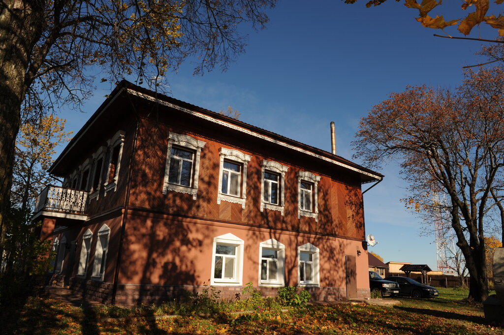 Avcılar ve balıkçılar Ukhrinskoye okhotnichye khozyaystvo, Yaroslavskaya oblastı, foto