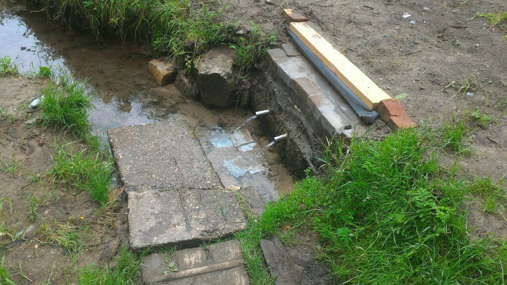 Pınar, çay Spring, stream, Kineşma, foto