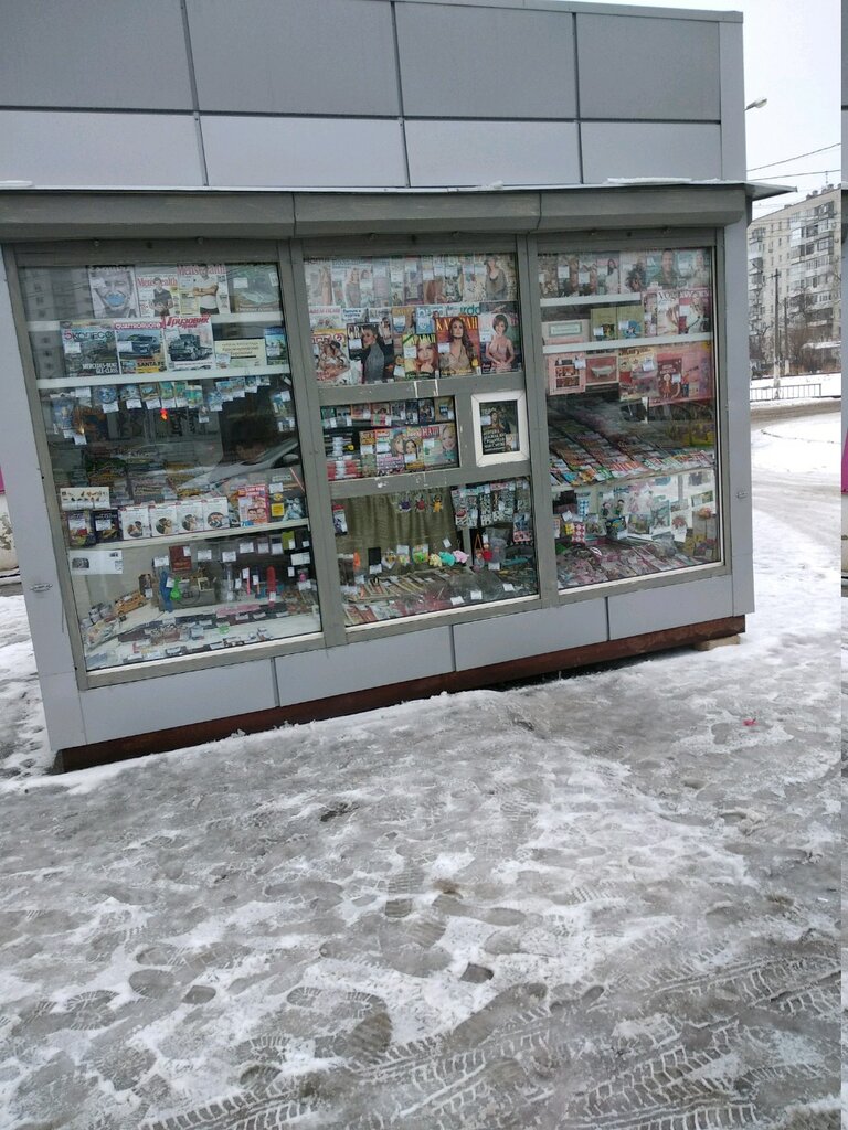 Gazete bayi Киоск печатной продукции, Volgograd, foto