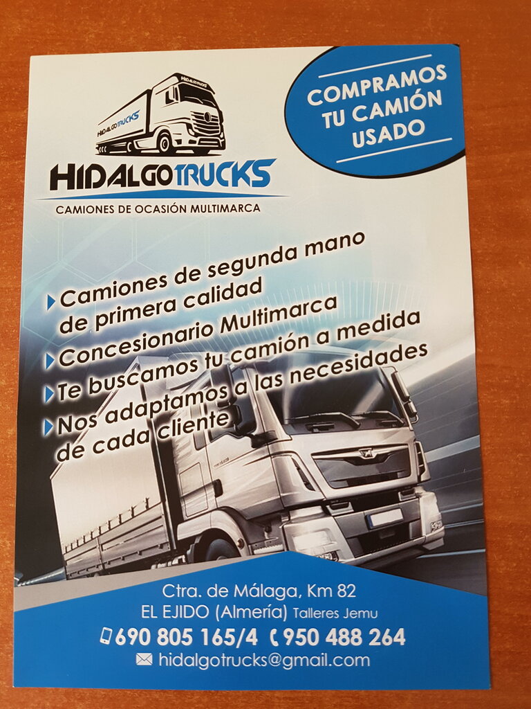 Kamyon ve ağır vasıta satış ve servis firmaları Hidalgotrucks, Endülüs, foto