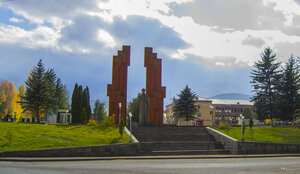 Stepan Shahumyan (Lori Region, Stepanavan), anıt, heykel  Stepanavan'dan