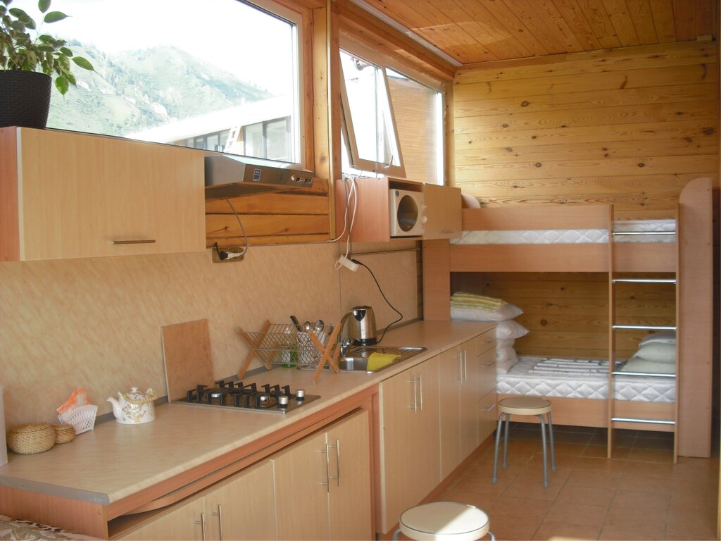Resort oteller, tesisler Mankat, Altay Cumhuriyeti, foto