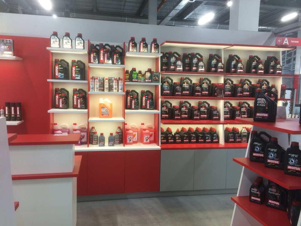 Yağlama ürünleri Motul Store, Nijni Novgorod, foto