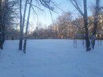 Футбольное поле (Moscow Region, Schyolkovo, Shchyolkovo-3 Microdistrict), spor alanı  Şçolkovo'dan