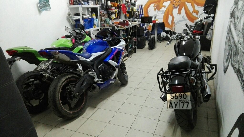 Motosiklet tamiri MotoColibri, Moskova, foto