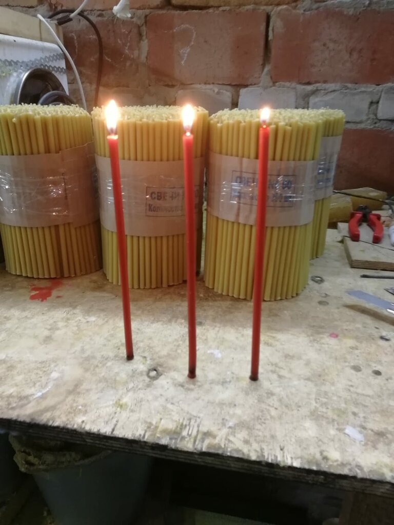 Dini ürünler Candle Fabric, Saint‑Petersburg, foto