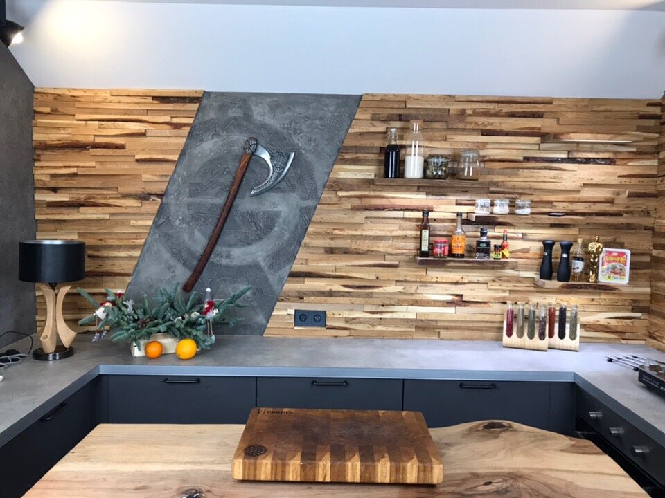 Dekoratif kaplama hizmetleri Wall Panels, Saint‑Petersburg, foto