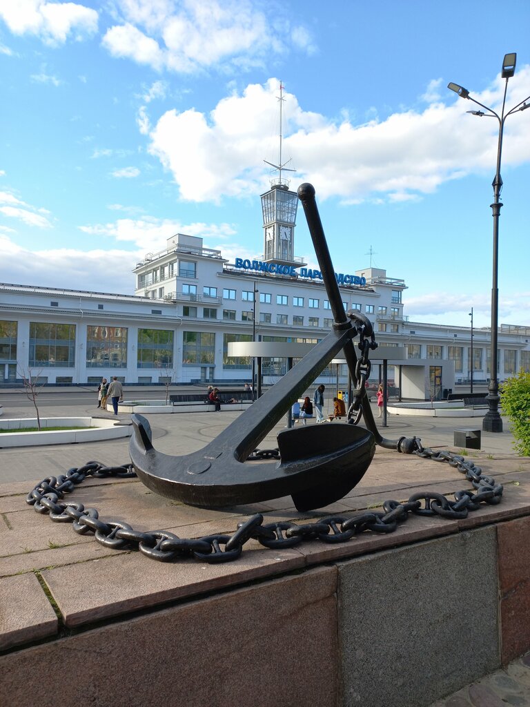Dekorasyon ve süsleme, onur panosu Anchor, Nijni Novgorod, foto