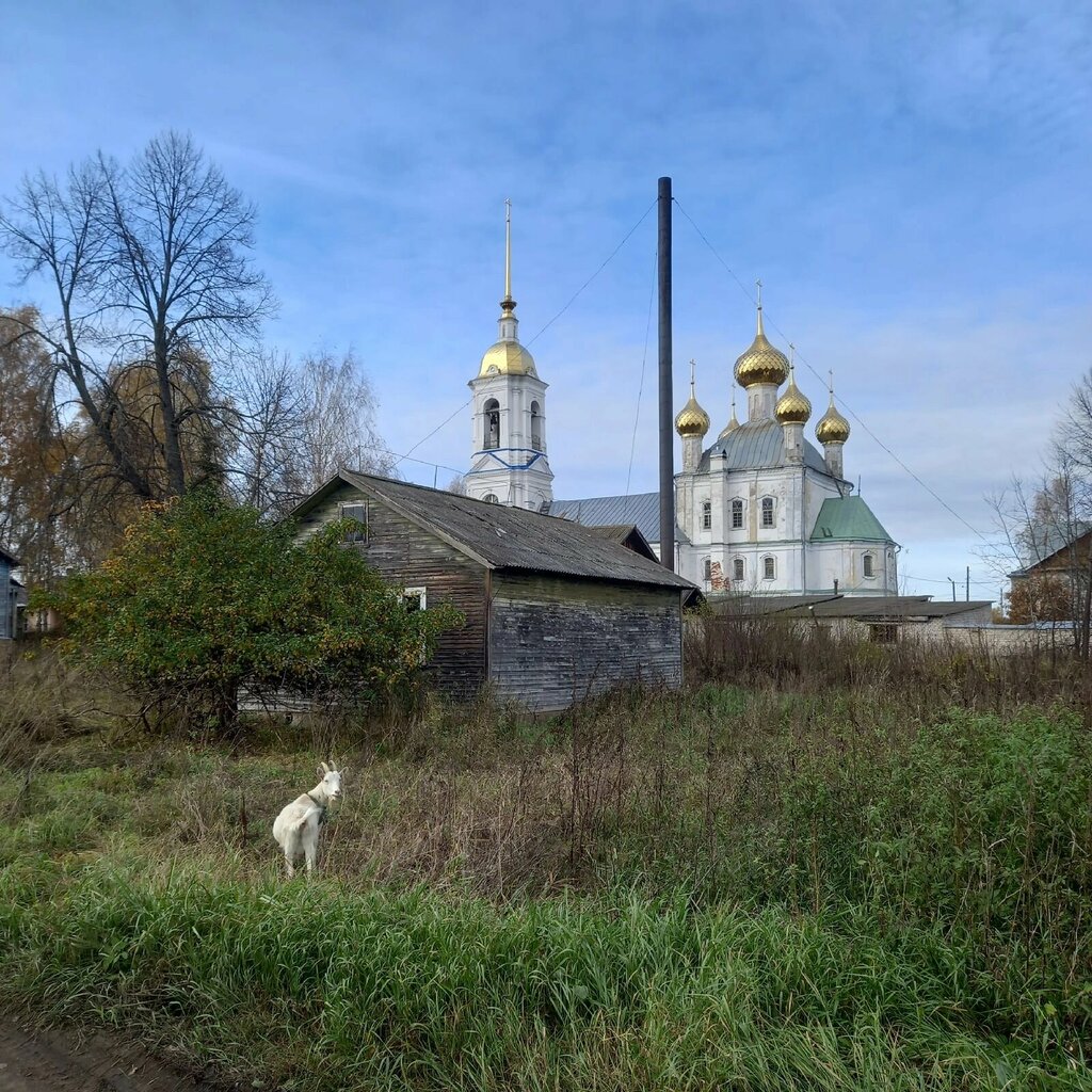 Ortodoks kiliseleri Chasovnya pri tserkvi Nikolaya Chudotvortsa V Nikolskom V Slobodishchakh, Yaroslavskaya oblastı, foto