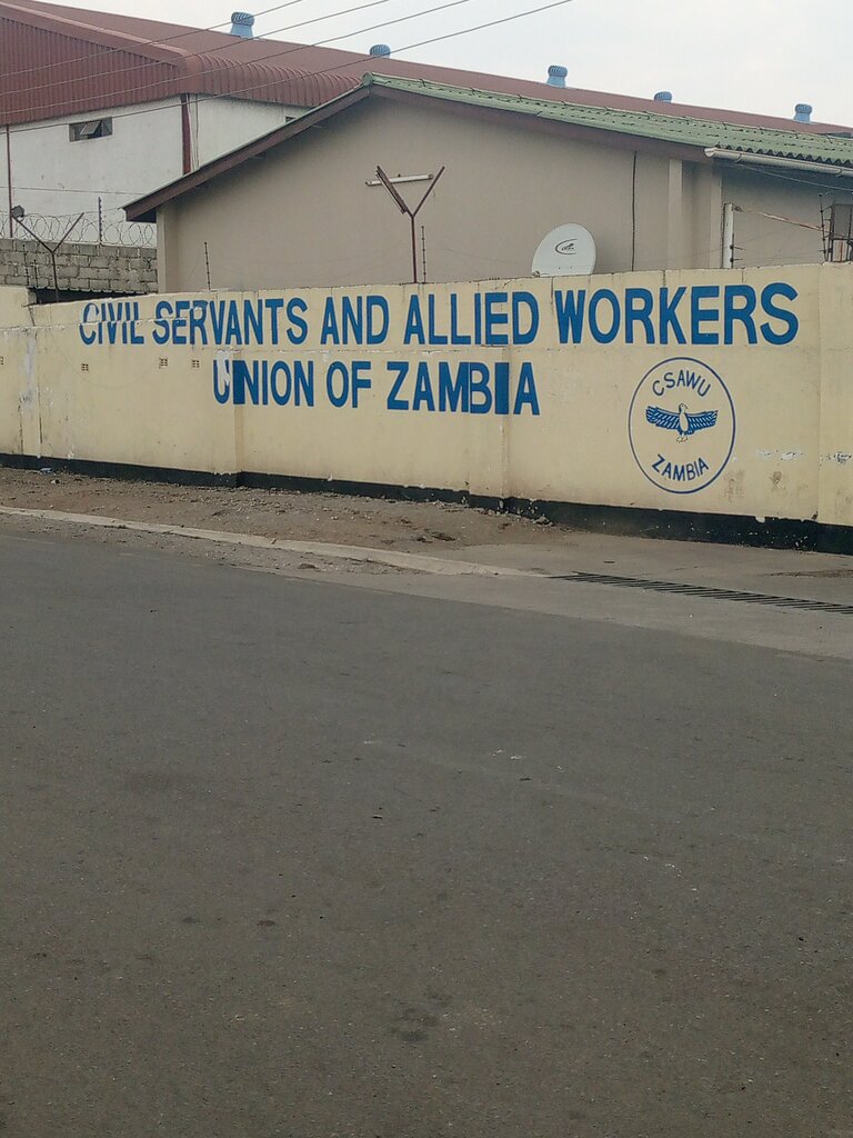 Sendikalar Civil Servants and Allied Workers Union, Lusaka, foto