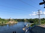 Narva Hpp № 13 (Leningrad Region, Kingiseppskiy District, Ivangorod), elektrik santrali  Ivangorod'dan
