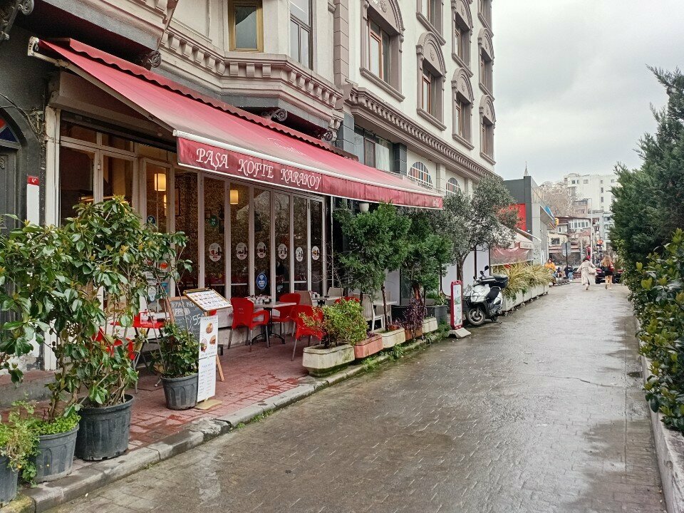 Fast food Paşa Cafe Karaköy, İstanbul, foto