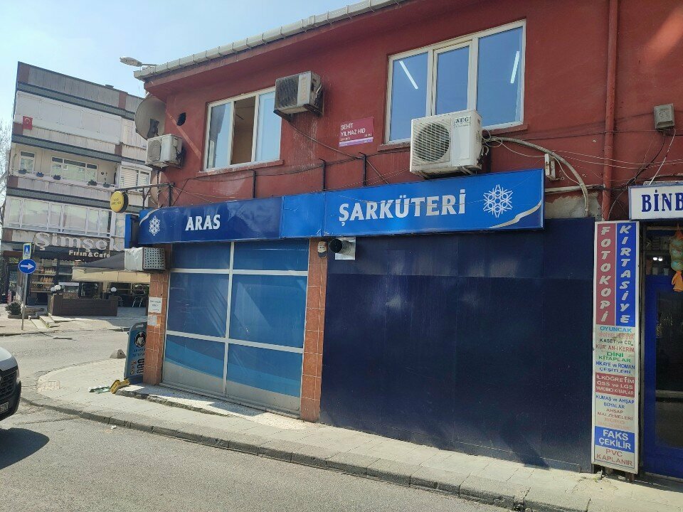 Kasap, şarküteri Aras Şarküteri, İstanbul, foto