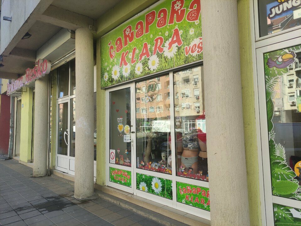 Giyim mağazası Čarapara Klara, Novi Sad, foto