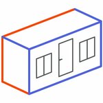 Komfort-Box (Yablochkova Drive No:8), prefabrik binalar  Riazan'dan
