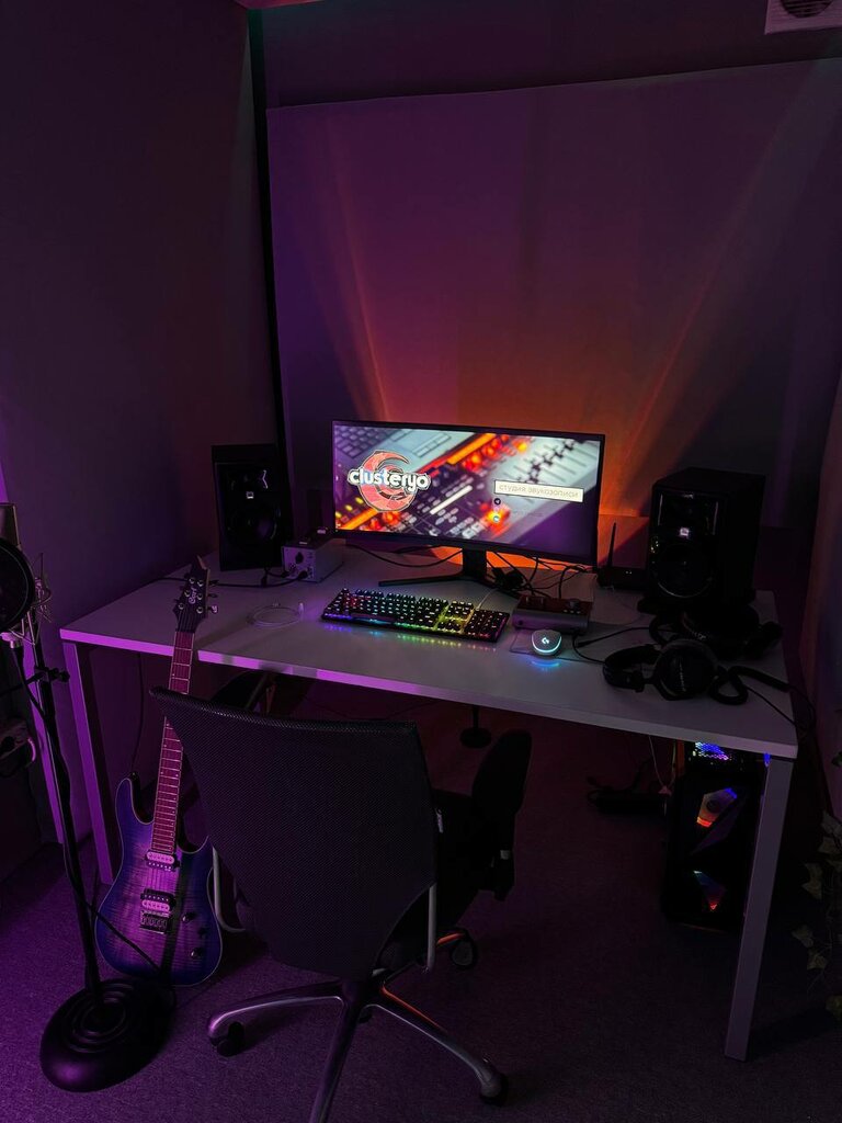Ses kayıt stüdyoları Clusteryo Records, Moskova, foto
