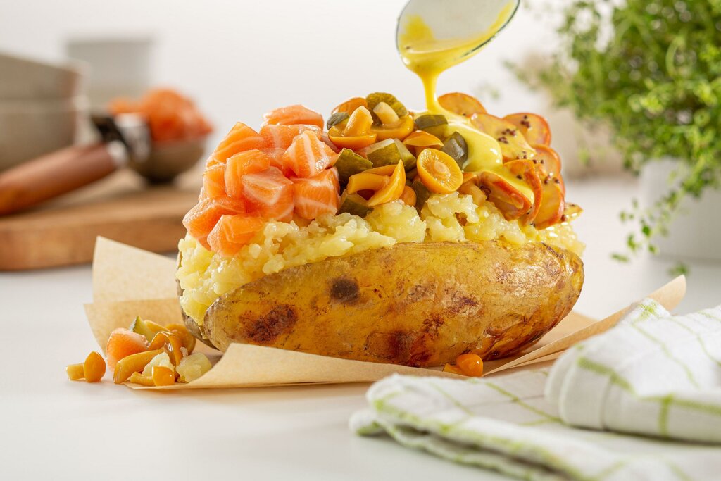 Fast food Kroshka kartoshka, Moskova, foto