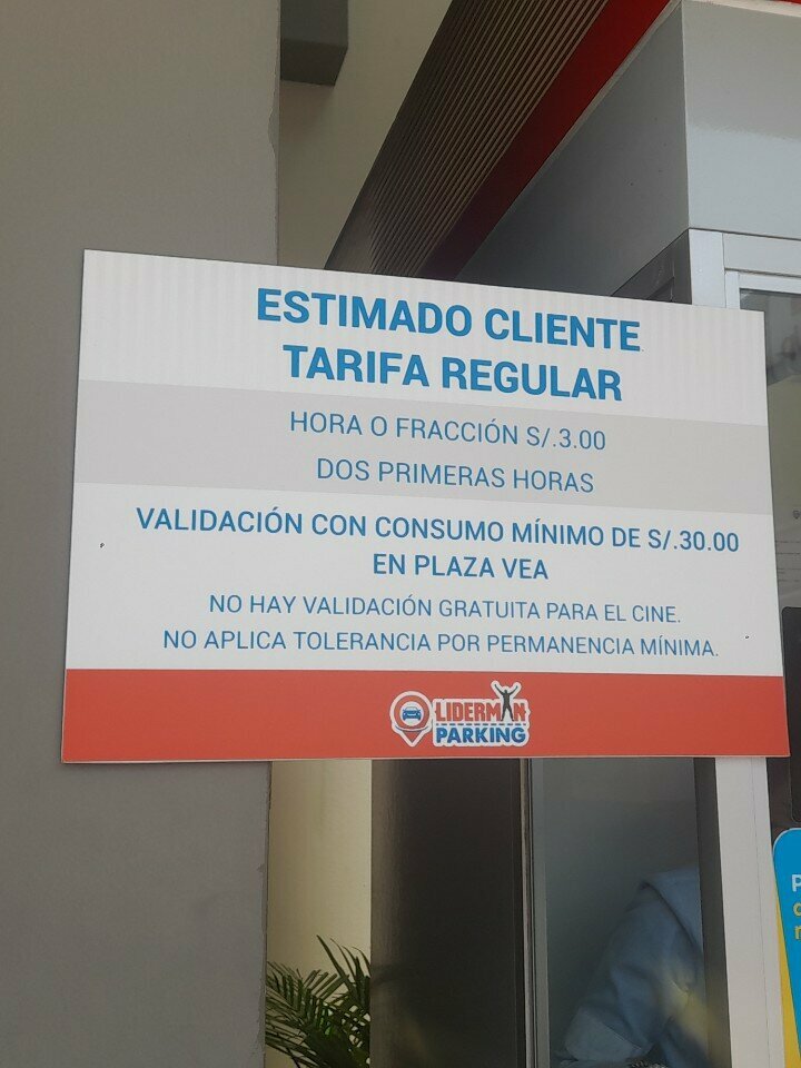 Otopark alanı Liderman Parking, Lima, foto