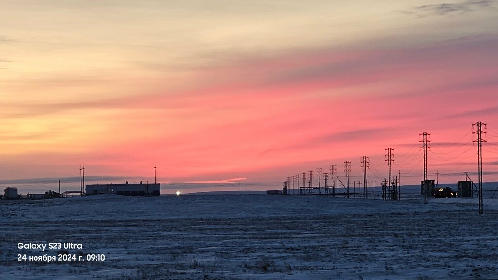 Madencilik işletmeleri Установка комплексной подготовки газа Семаковского месторождения, Yamal‑Nenets Özerk Bölgesi, foto