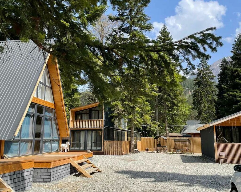 Konuk evi Eco Park Arkhyz, Karaçay‑Çerkez Cumhuriyeti, foto