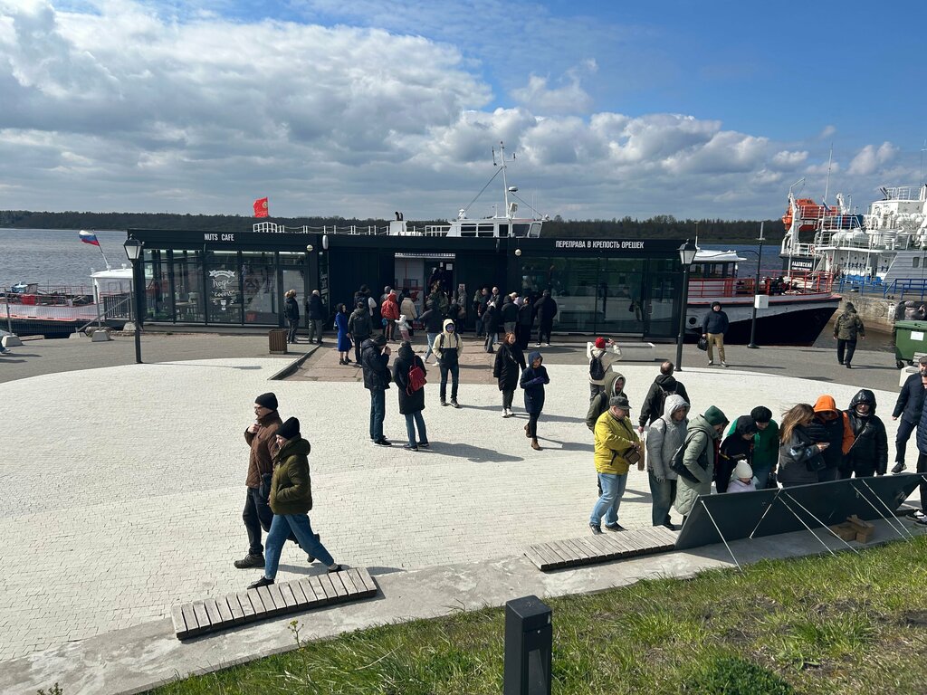 Kahve dükkanları Nuts Cafe, Shlisselburg, foto
