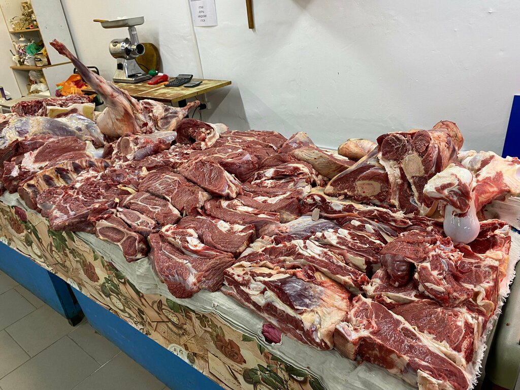 Kasap, şarküteri Мясо, Yuhnov, foto