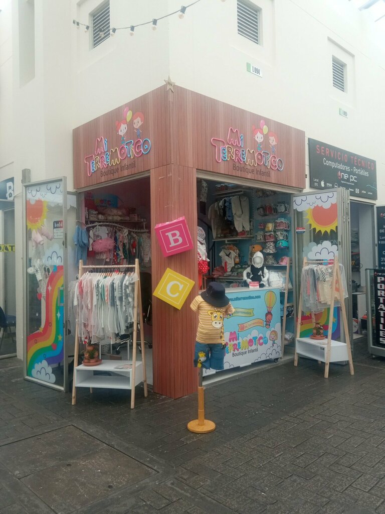 Çocuk mağazaları Mi Terremoto, Bogota, foto