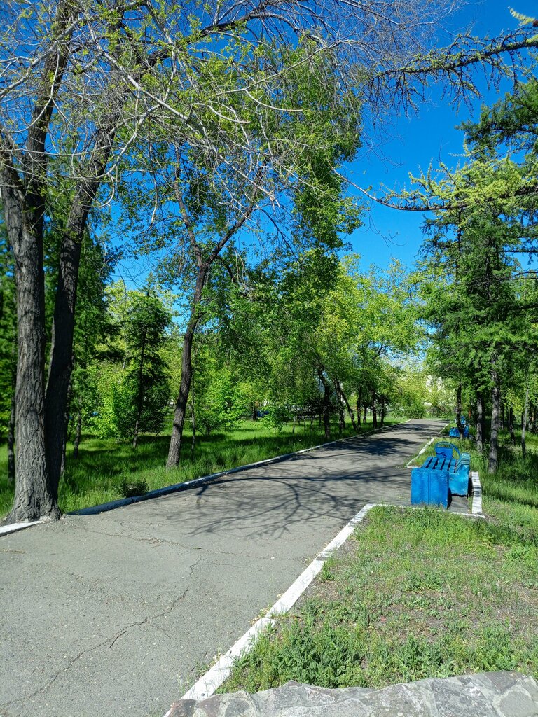 Kültür ve eğlence parkları парк Шахтёров, Çernogorsk, foto